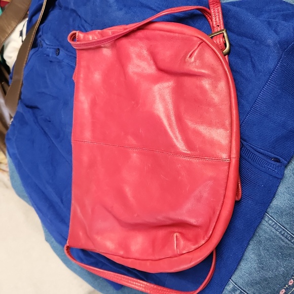 toni | Bags | Vintage Toni Genuine Leather Red Crossbody Purse Euc | Poshmark